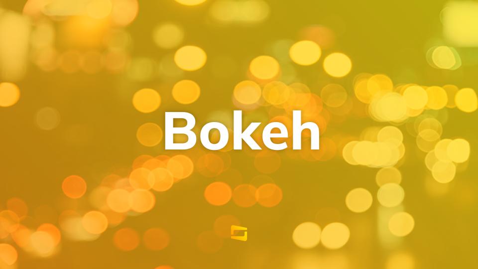 Bokeh in Virtual Production
