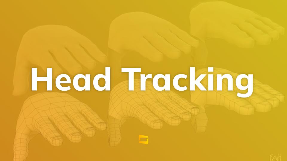 Head tracking in Virtual Production