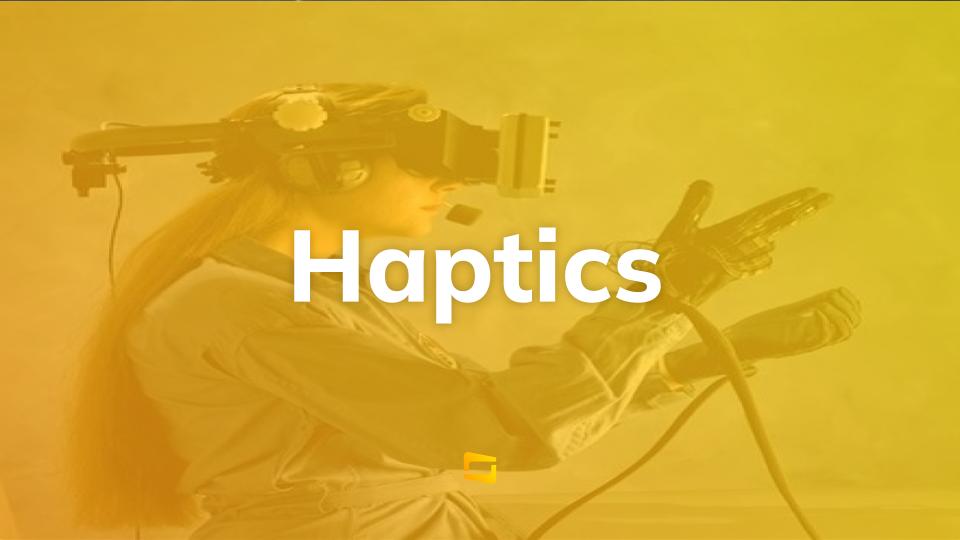 Haptics in Virtual Production