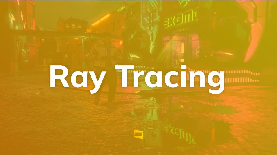 Ray tracing in Virtual Production