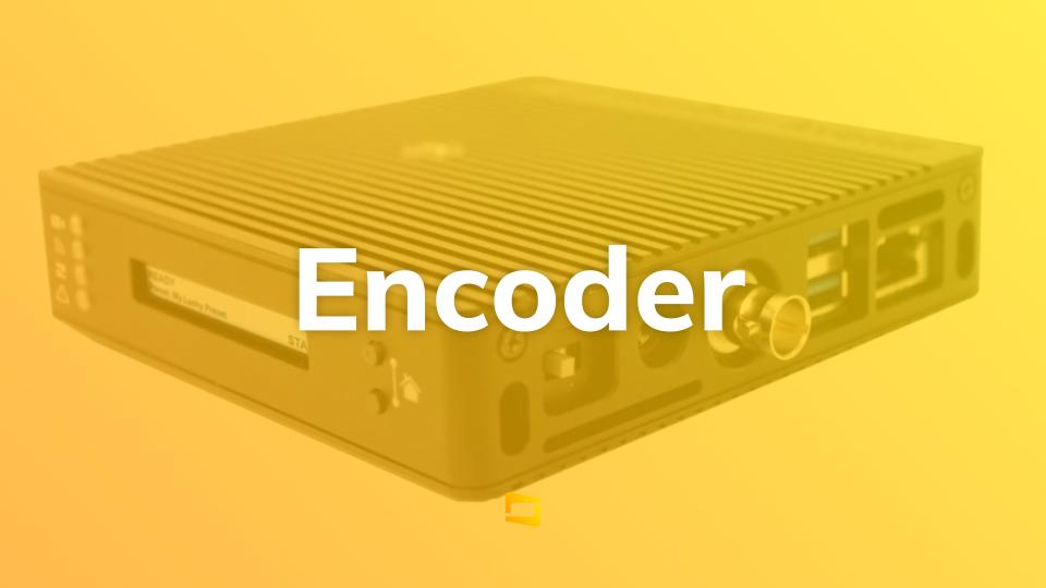 Encoder in Virtual Production
