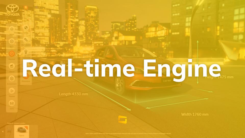 Real-time engine in Virtual Production