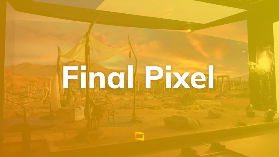 Final Pixel in Virtual Production