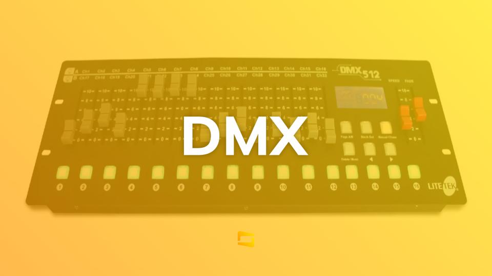 DMX in Virtual Production