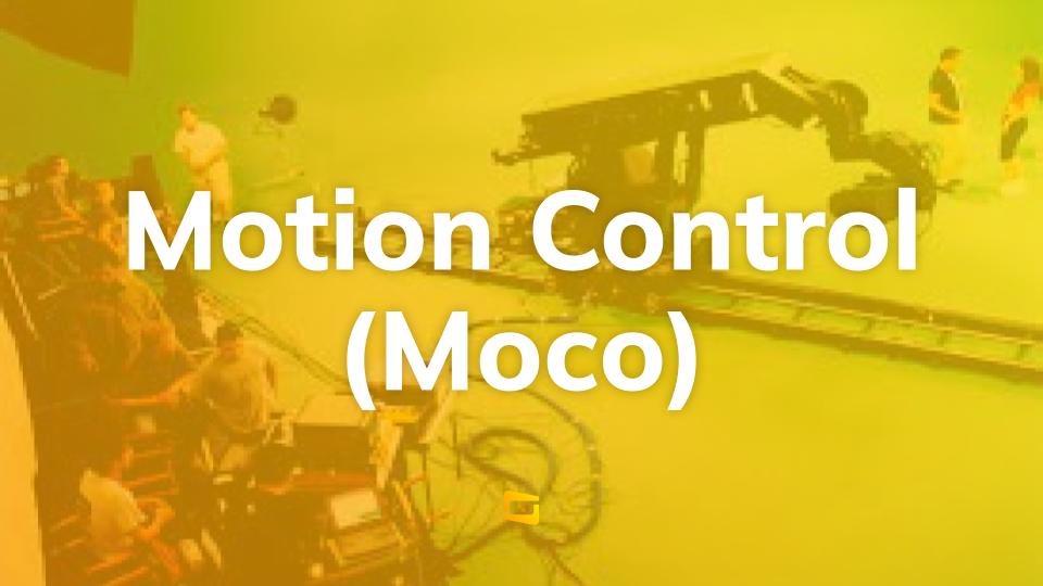 Motion control (Moco) in Virtual Production