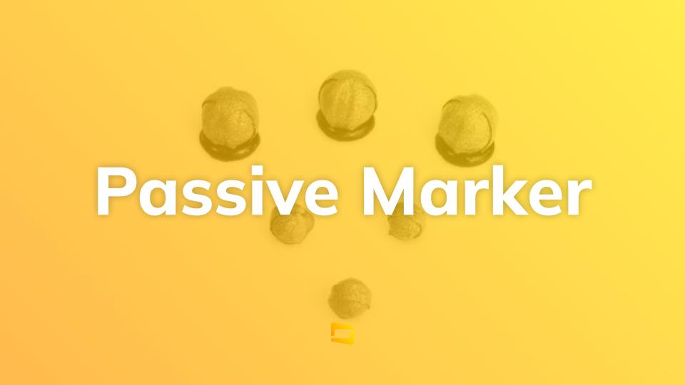 Passive marker in Virtual Production